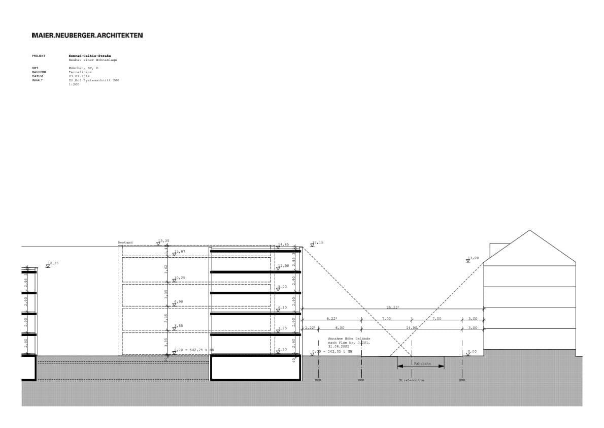 Wohnungsbau München Konrad-Celtis-Straße 75-83 – Maier Neuberger ...