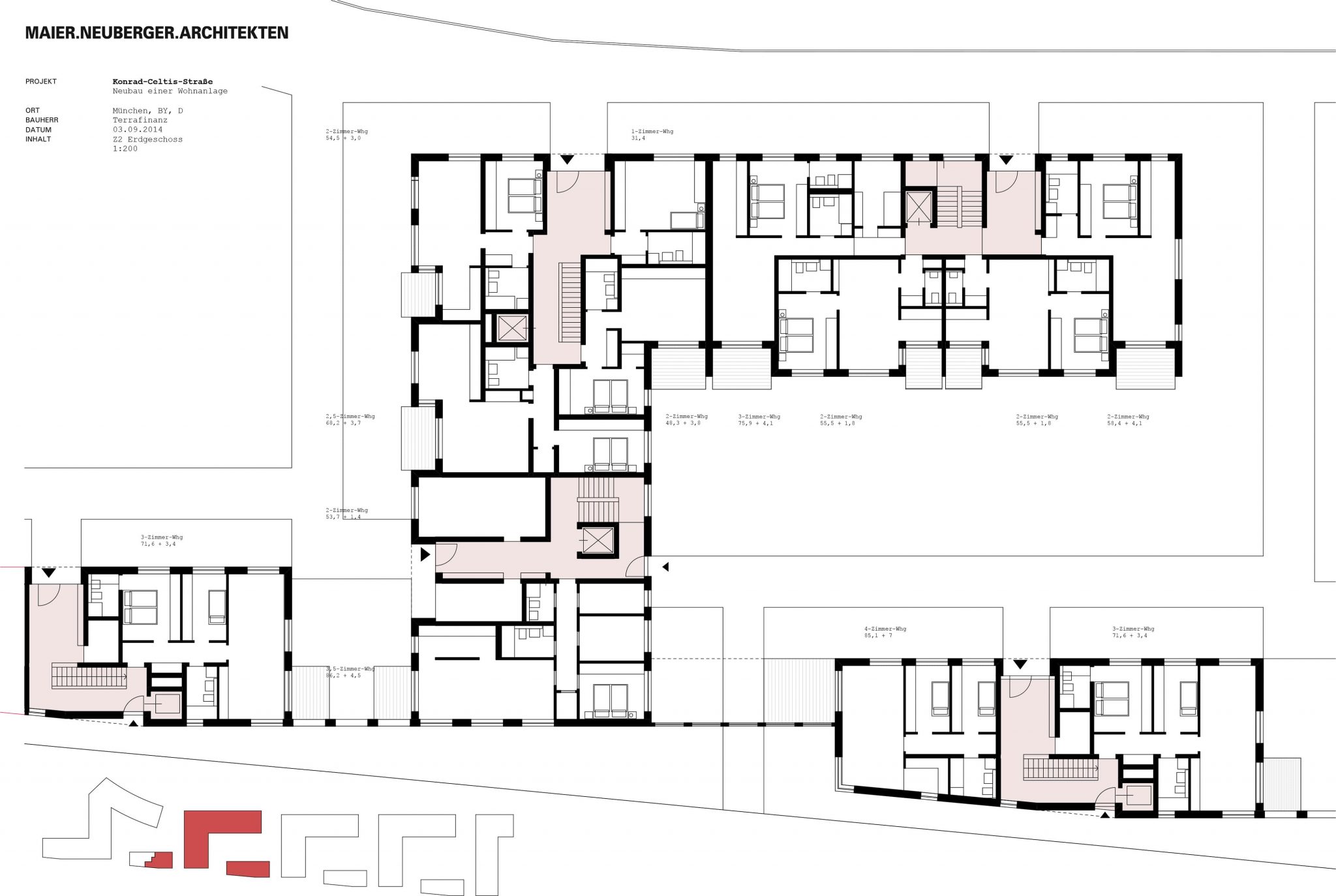Wohnungsbau München Konrad-Celtis-Straße 75-83 – Maier Neuberger ...